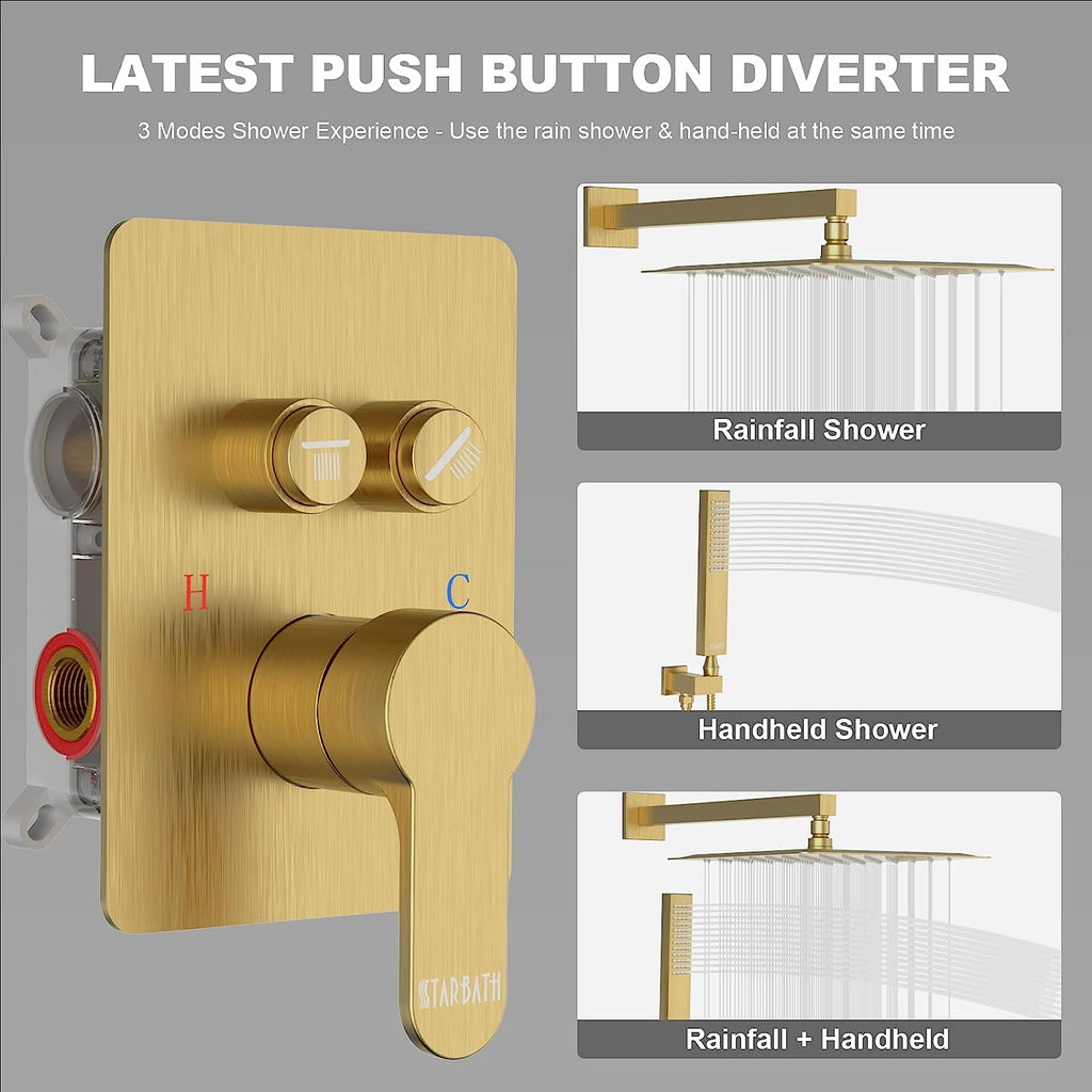 Push Button Shower System — STARBATH